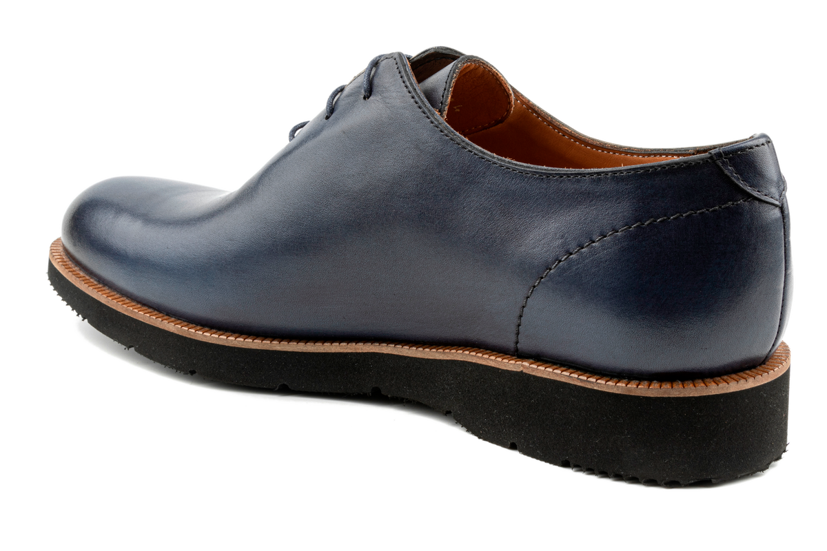 Debbano Ugo Wholecut Oxford Shoes, Crust Leather, Premium Lace-Up,Plai ...